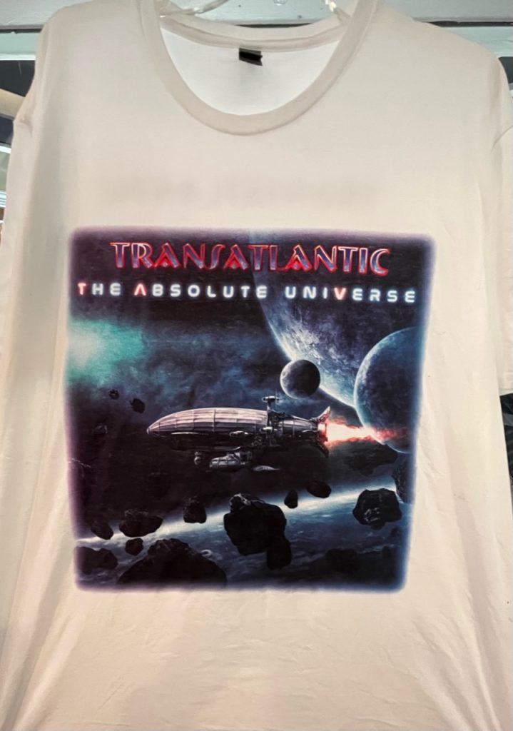 Transatlantic The Absolute Universe White T-Shirt – Radiant Records